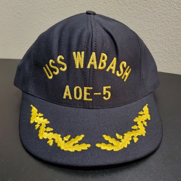 Accessories | Vtg Northstar Uss Wabash Aoe5 Us Navy Oiler Hat | Poshmark
